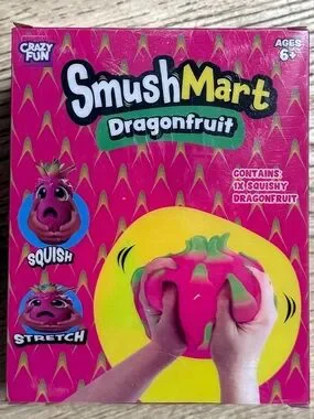 Crazy fun | Toys | Smushmart Dragonfruit Squishy Toy Nib Viral Tiktok ...